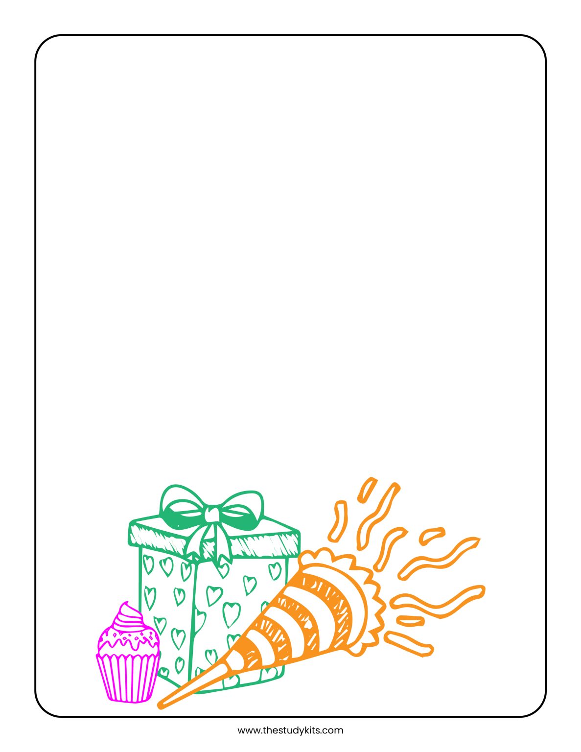 Free Printable Happy Birthday Letter Template - The Study Kits