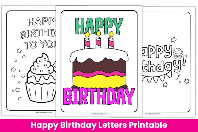 Free Printable Happy Birthday Letter Template The Study Kits Free Printable Happy Birthday Letter Template The Study Kits