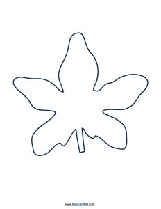 Fall Leaf Template Free Printable PDFs - The Study Kits