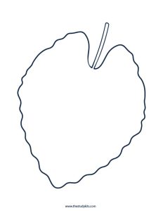 Fall Leaf Template Free Printable PDFs - The Study Kits