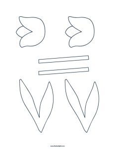 Free Printable Tulip Coloring Pages (PDFs) - The Study Kits