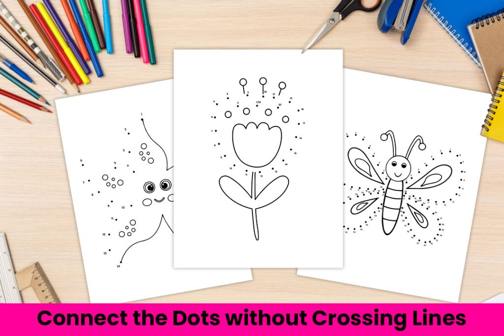 Connect the Dots Free Printable PDFs - The Study Kits