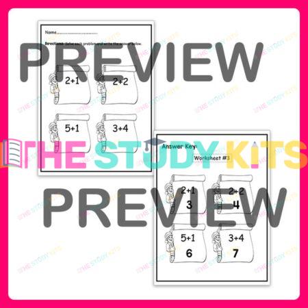 Christmas Santa and Elf- Math Addition Activity - The Study Kits