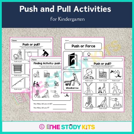 Push and Pull Activities for Kindergarten - The Study Kits
