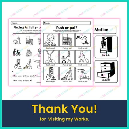 Push and Pull Activities for Kindergarten - The Study Kits