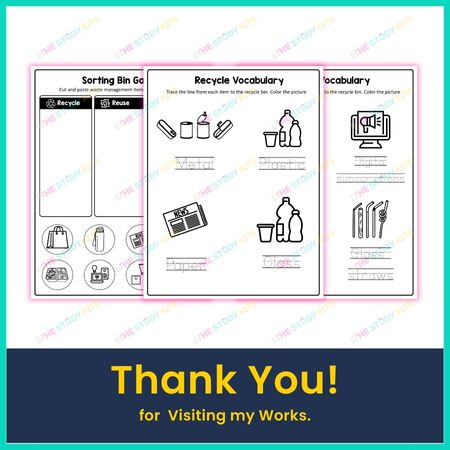 Reduce Reuse Recycle Activities for Preschoolers - The Study Kits