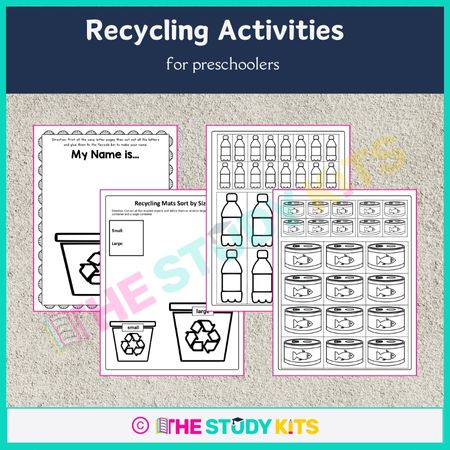 Preschool Recycling Activities for Preschoolers - The Study Kits